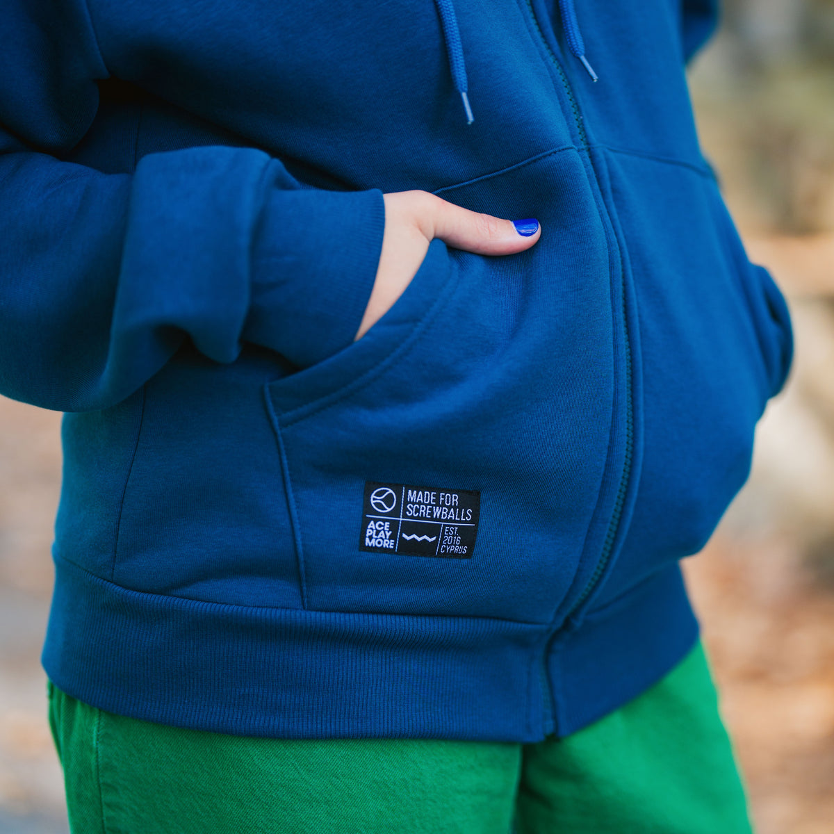 APM Retro Ocean Pine Zip-Up Hoodie – Ace Play More Store Nicosia